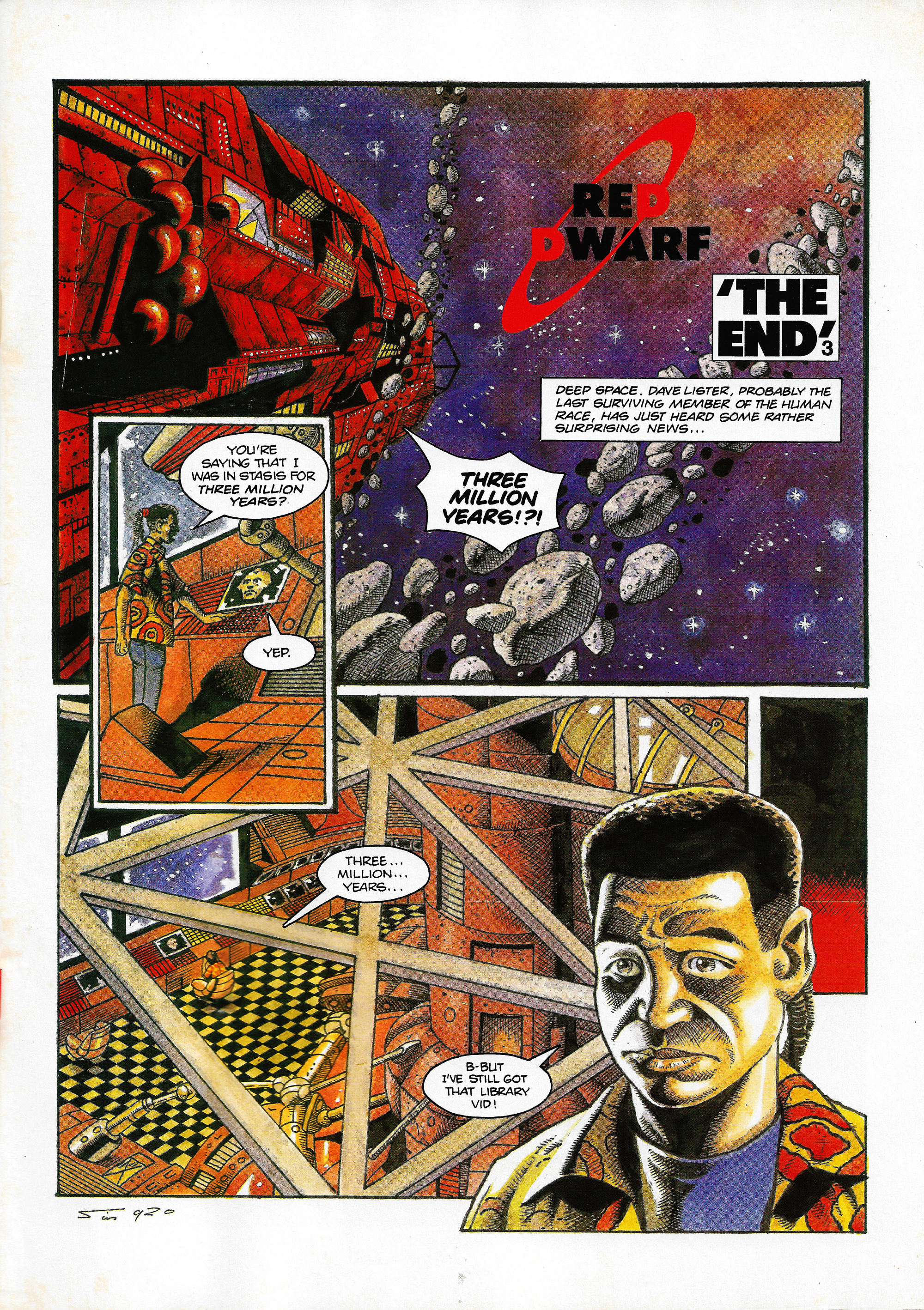 Smegazine #3 May 1992 - Stasis-leak.org - A Red Dwarf Fansite