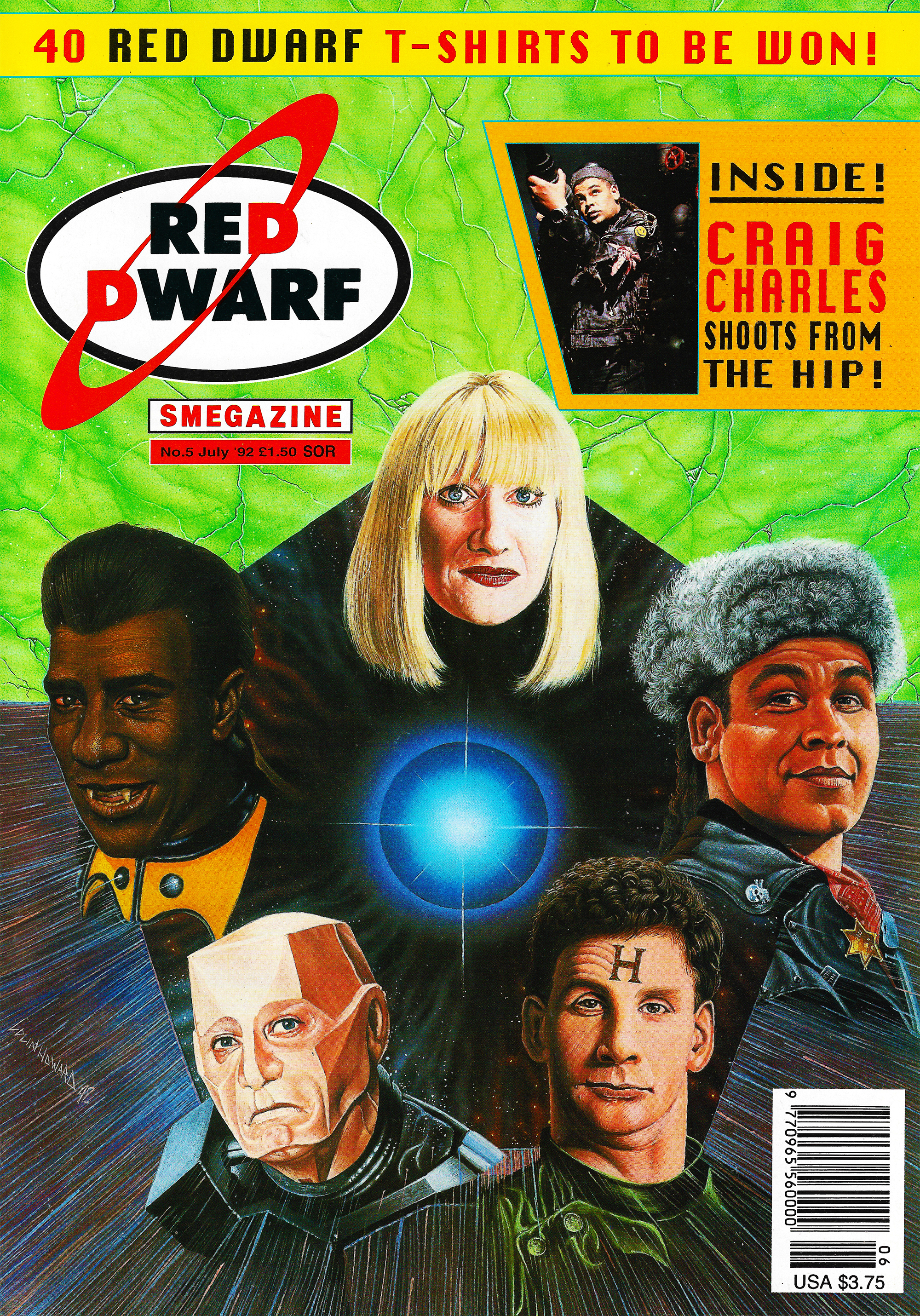 Smegazine #5 July 1992 - Stasis-leak.org - A Red Dwarf Fansite