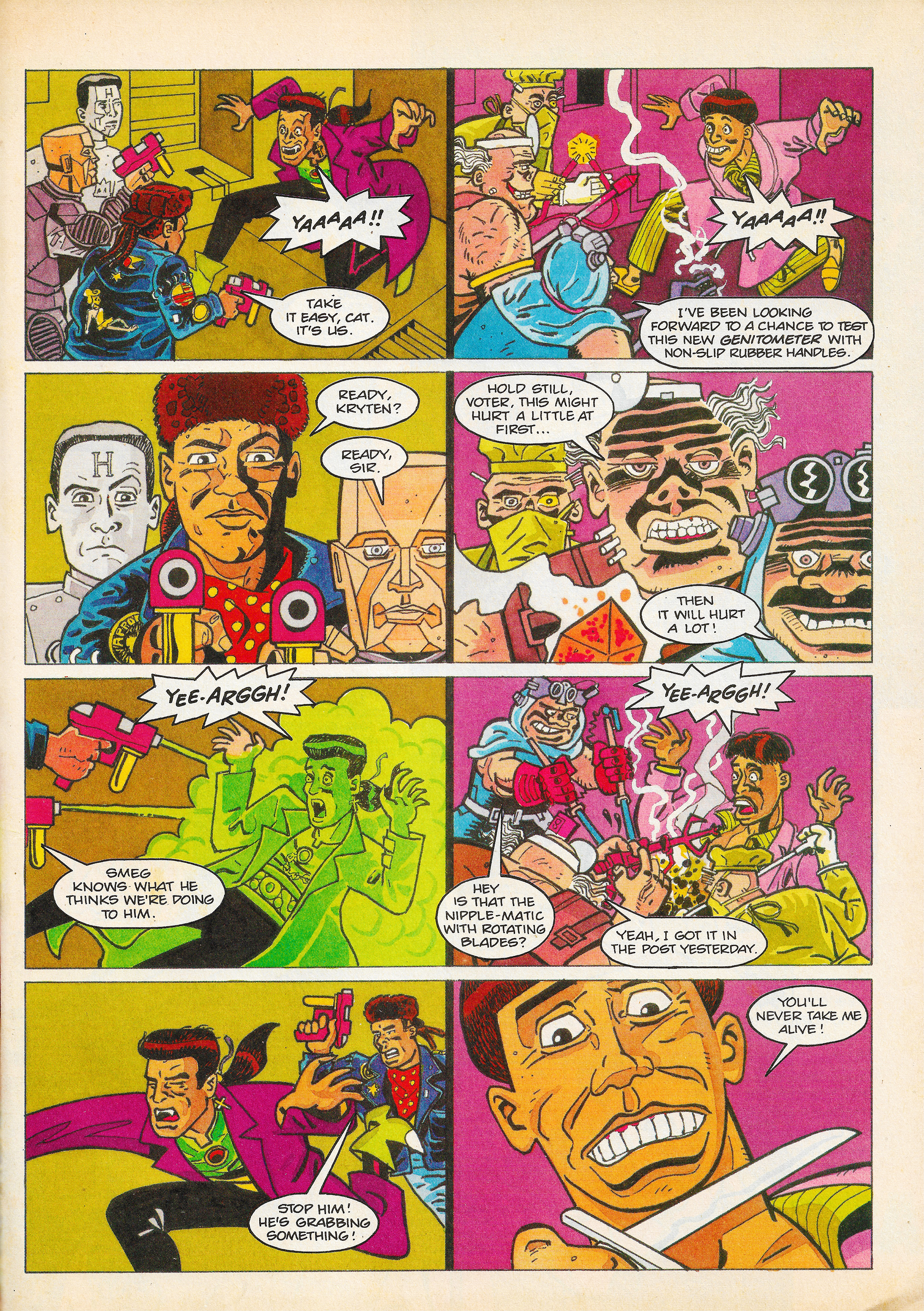 Smegazine #9 Nov (1992) - Stasis-leak.org - A Red Dwarf Fansite