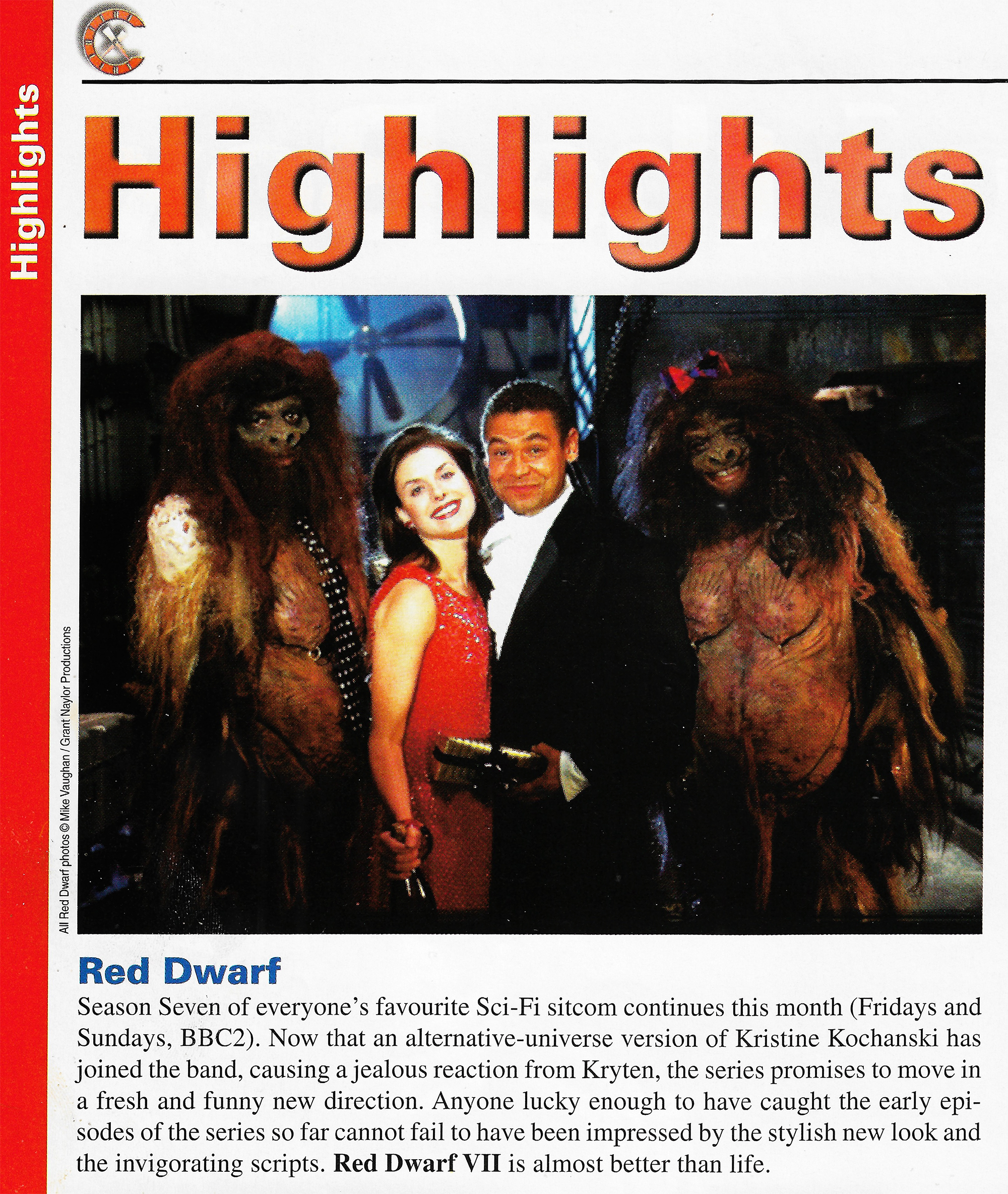 CULT TIMES #17 (1997) - Stasis-leak.org - A Red Dwarf Fansite